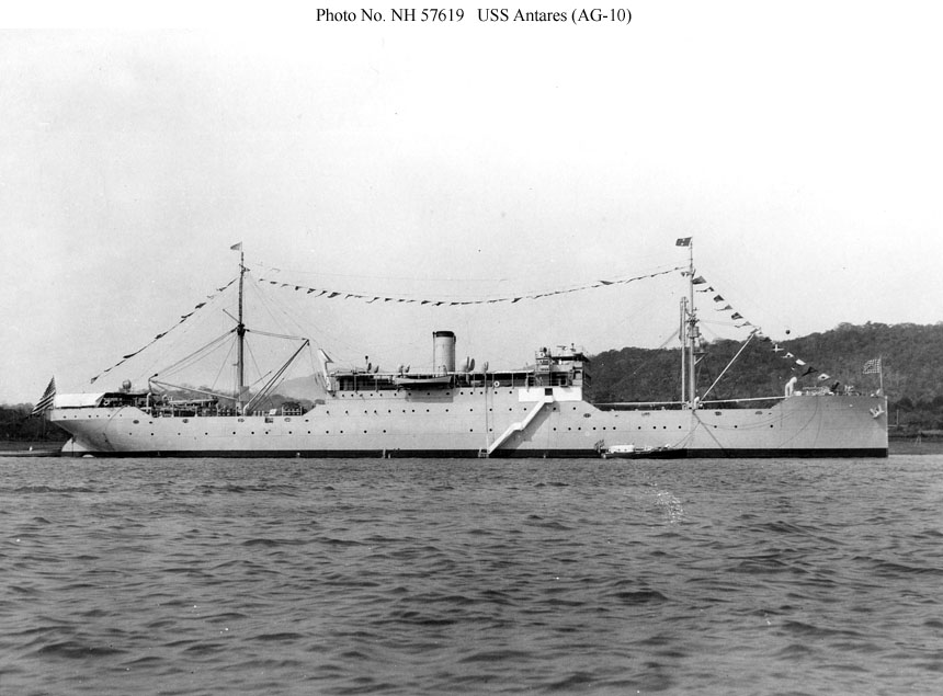 USS Antares (AG-10) Class: Photographs