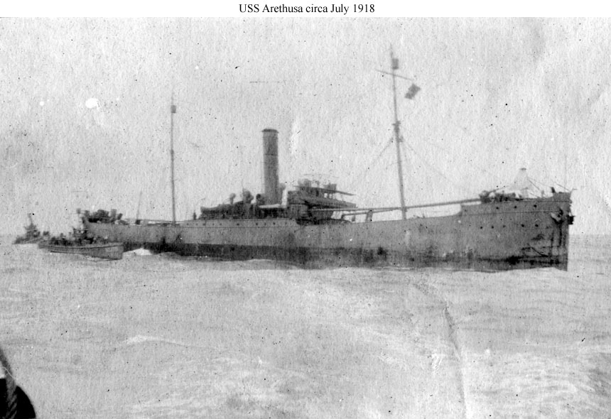 USS Arethusa (AO-7): Photographs