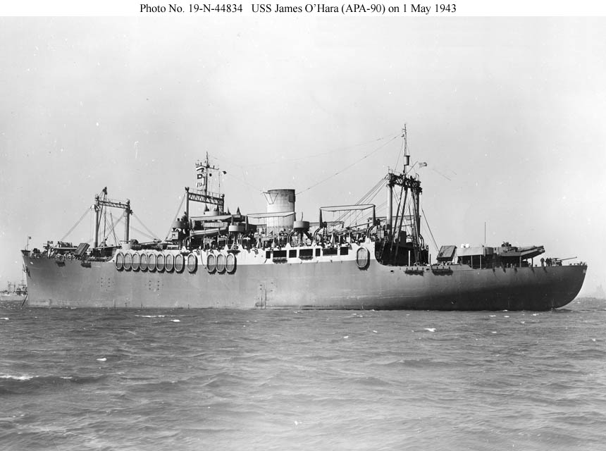 USS Frederick Funston (APA-89) Class: Photographs