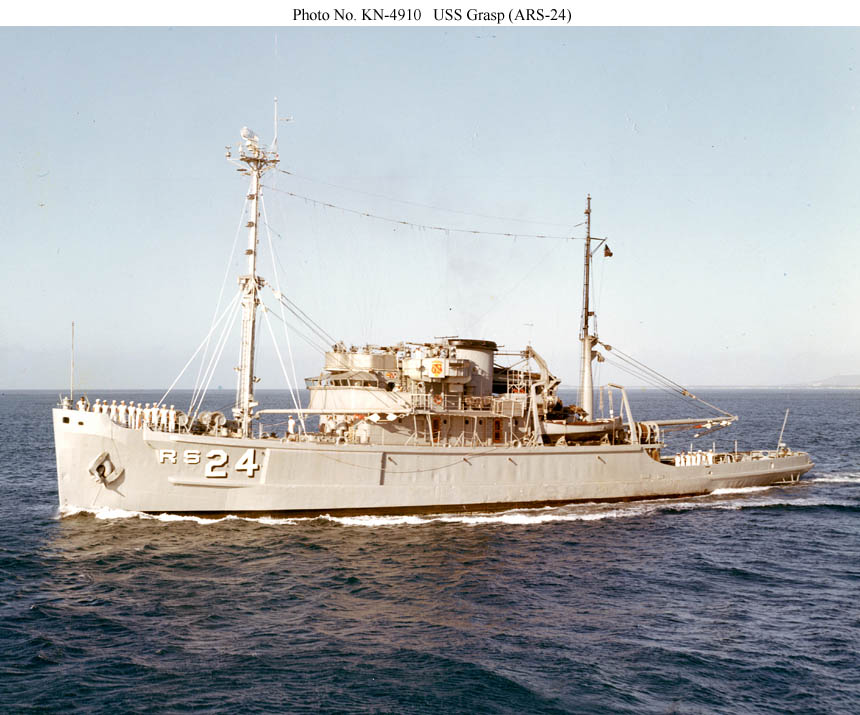 USS Diver (ARS-5) Class: Photographs