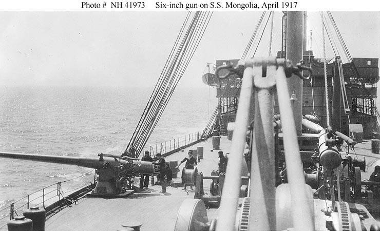 Civilian Ships--Mongolia (Passenger-Cargo Steamship, 1904)