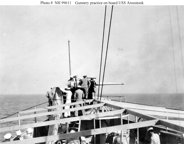 USN Ships--USS Aroostook (CM-3) -- On Board and Close-up Views taken in ...