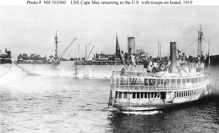 USN Ships--USS Cape May (ID # 3520)