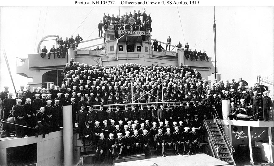 USN Ships--USS Aeolus (ID # 3005) -- Part II