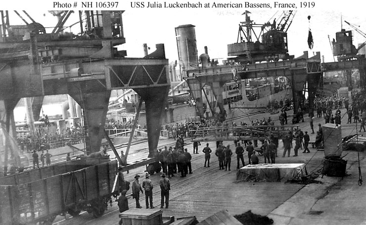 Civilian Ships--SS Julia Luckenbach (Freighter, 1917) -- On Board and ...