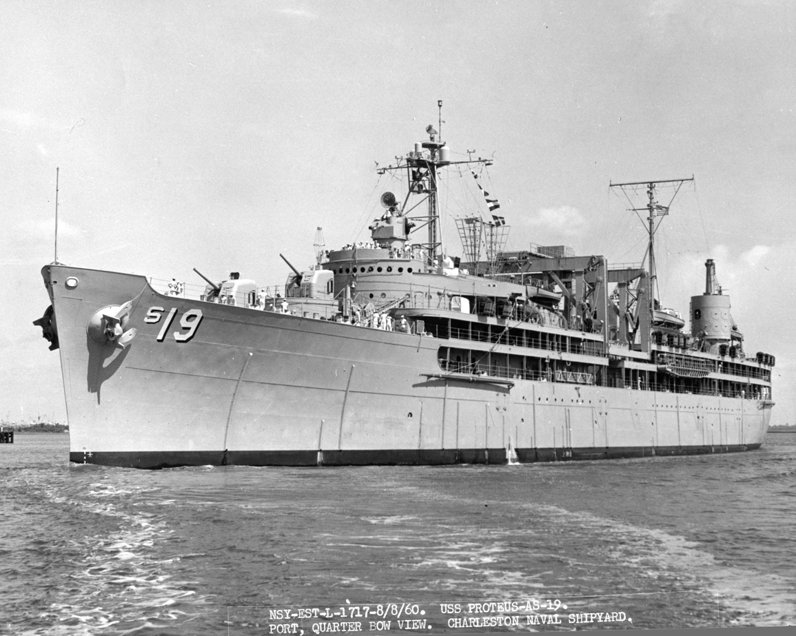 USS Proteus (AS 19 FBM) Class: Photographs